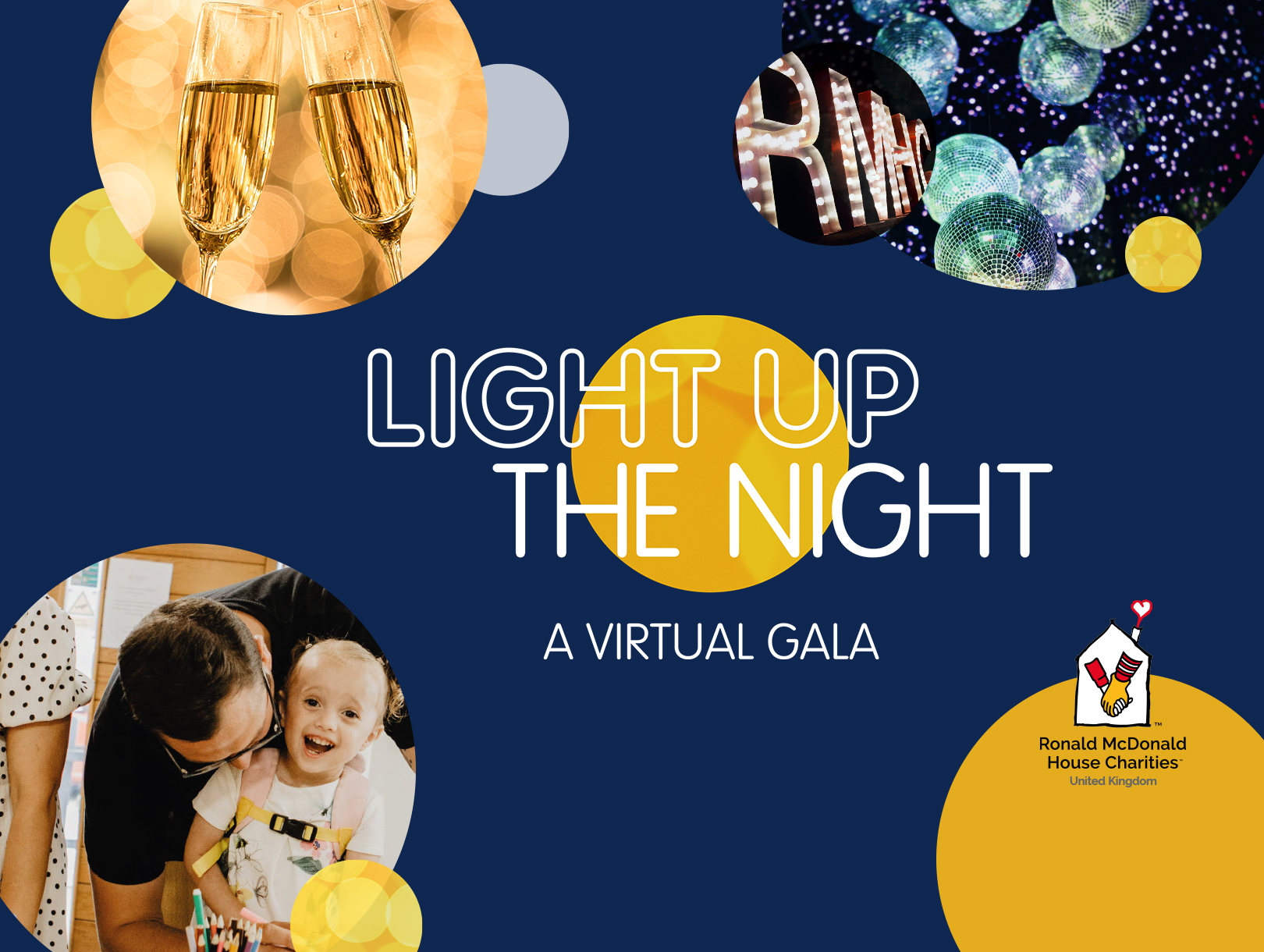 LIGHT UP THE NIGHT: A VIRTUAL GALA - Ronald McDonald House Charities